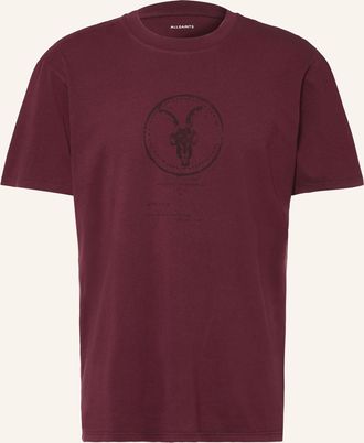 AllSaints Allsaints T-Shirt Tier Hale rot
