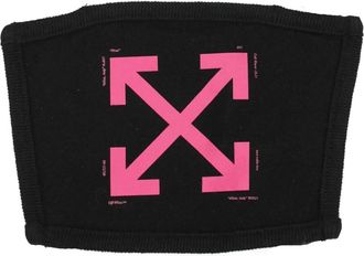 Off-white Femme, Accessoires, Noir, Taille: ONE Size Cotton Facemask