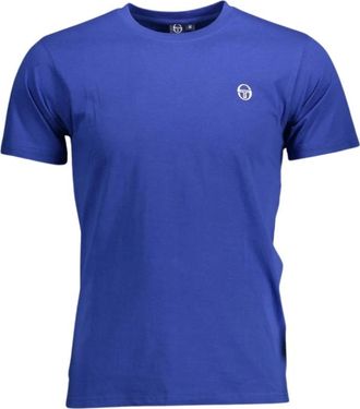 Sergio Tacchini Besticktes Logo-T-Shirt - - Tops - Herren - Blau - XL