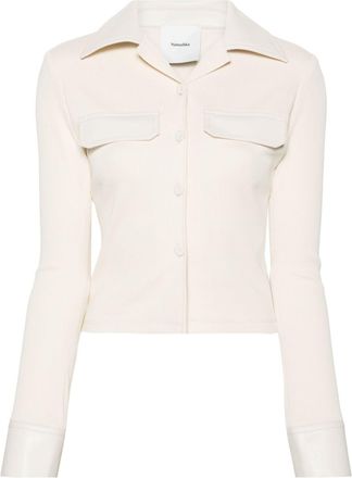 Nanushka Hemd aus Bio-Baumwolle - Nude