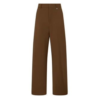 Giuseppe Di Morabito Wollhose - - Trousers - Damen - Braun - S