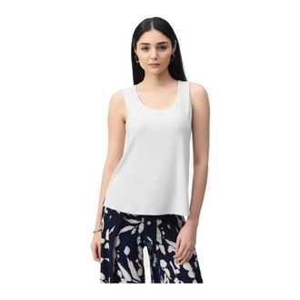 Joseph Ribkoff Femme, Tops, Blanc, Taille: 42 FR Débardeur Blanc Polyvalent