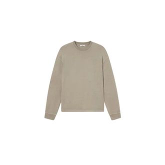 A Gold E Gewaschenes Graues Langarmshirt - - Sweatshirts & Hoodies - Herren - Grau - XL