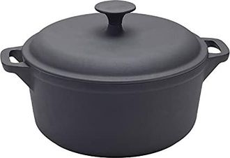 Metaltex Doppelt verglaster Gusseisen-Br&auml;ter au&szlig;en und innen 28 cm