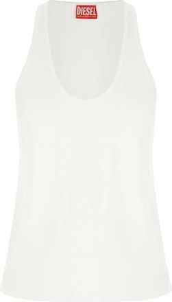 Diesel Femme, Tops, Blanc, Taille: 38 FR Top