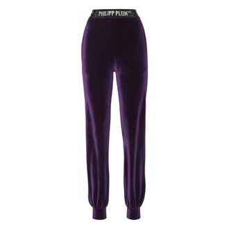 Philipp Plein Jogginghose Crystal - - Trousers - Damen - Lila - M