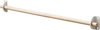 IKEA NEREBY Stange 60 cm Hellbraun Holz Handtuchstange