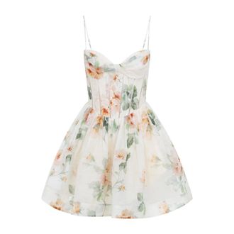 Zimmermann Femme, Robes, Multicolore, Taille: 36 FR Carousel Corset Mini Dress