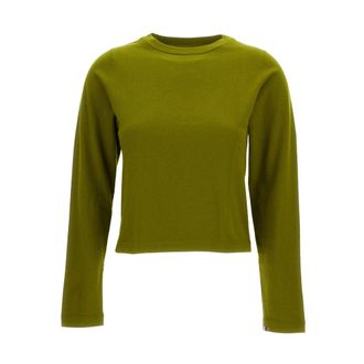 Extreme Cashmere Femme, Pulls, Vert, Taille: ONE Size Pull ras du cou &agrave; manches courtes