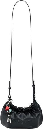 Desigual Femme, Sacs, Noir, Taille: ONE Size Sac bandouli&egrave;re en polyester