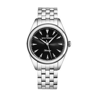 Revue Thommen Homme, Accessoires, Gris, Taille: ONE Size Montre automatique Heritage