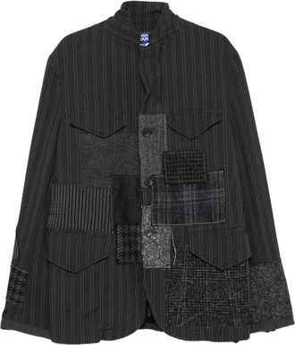 Junya Watanabe Patchwork Pinstripe Jacket