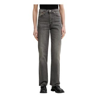 Levi's Femme, Jeans, Gris, Taille: W26 L32 Ribcage Full Length