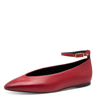 Tamaris Damen Ballerina rot 37