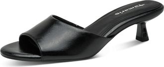 Tamaris Damen Pantolette mit Stilettoabsatz, schwarz, 37 EU