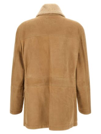 Brunello Cucinelli Caban Coat - Beige