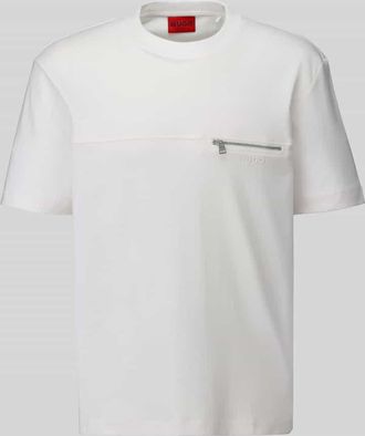 HUGO BOSS Regular Fit T-Shirt aus reiner Baumwolle Modell Derenn