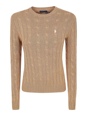 Polo Ralph Lauren Pull Col Rond - Camel