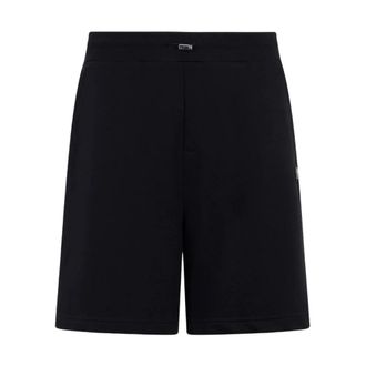Philipp Plein Fleece Shorts Basic - - Shorts - Herren - Schwarzk - M