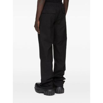 Rick Owens Organic Cotton Trousers - Black