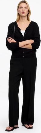 Arket Cropped-Hose -Schwarz