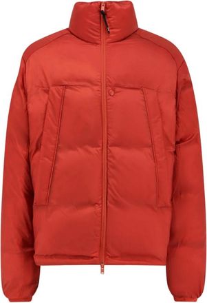 Yohji Yamamoto Homme, Vestes, Rouge, Taille: M Puffer Jacket
