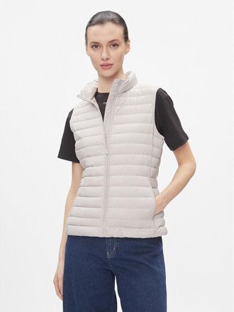 Calvin Klein Bodywarmer Packable Super Lw Padded Vest K20K206325 Beige Slim Fit