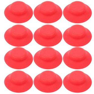 Lurrose Flaschendichtungen B&uuml;gelverschluss 12 St&uuml;ck Auslaufsichere Ersatzdichtungen f&uuml;r Wein und Saftflaschen Lebensmittelechtes Material Einfache Reinigung
