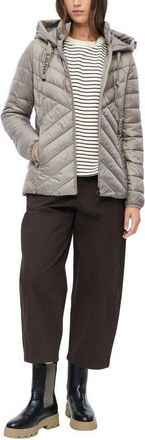 s.Oliver Steppjacke Seitliche Eingrifftaschen mit Rei&szlig;verschluss