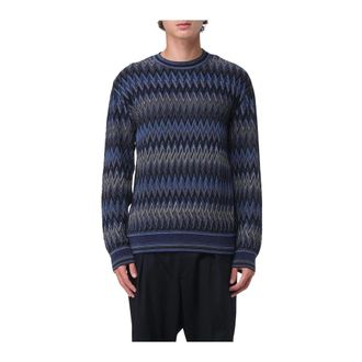 Missoni Patterned Knit Sweater - - Knitwear - Herren - Mehrfarbig - L