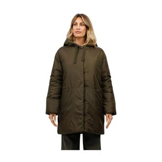 Aspesi Stilvolle Jacke mit automatischem Verschluss und Rei&szlig;verschluss - - Coats - Damen - Gr&uuml;n - XS