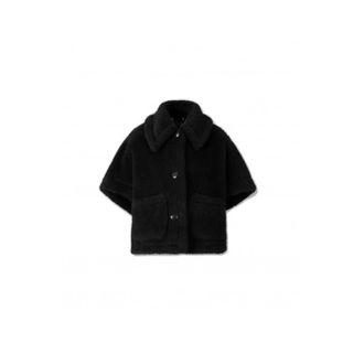 Max Mara Femme, Vestes, Noir, Taille: 38 FR Boxy Cape