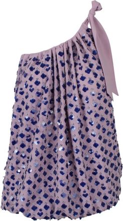 Essentiel Femme, Blouses et Chemises, Violet, Taille: 36 FR Top &agrave; sequins asym&eacute;trique