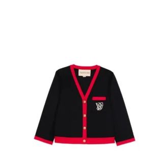 Valentino Garavani Femme, Pulls, Noir, Taille: 48 FR Veste