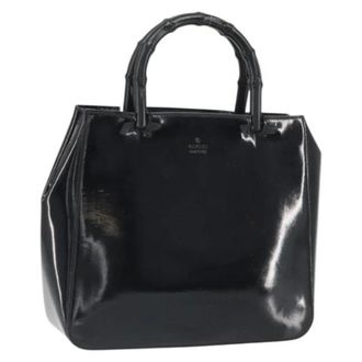 Gucci Sac &agrave; main en cuir Pre-owned - Femme - Pre-owned - Noir - Taille: ONE Size