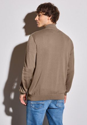 Street One Men Strickjacke aus reiner Baumwolle