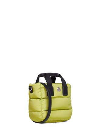 Moncler Womens Tote Bag Micro Caradoc Green Polyamide Shoulder