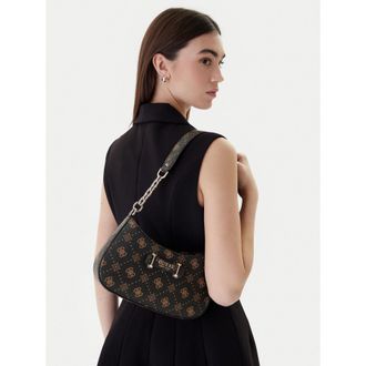 Guess Handtasche Guess Carrie Logo HWGP98 98180 Braun