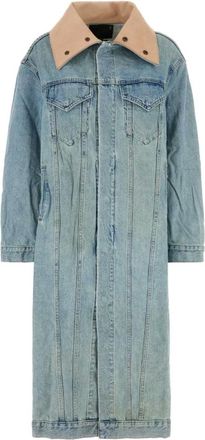 R13 Femme, Manteaux, Bleu, Taille: 36 FR Denim Jacket