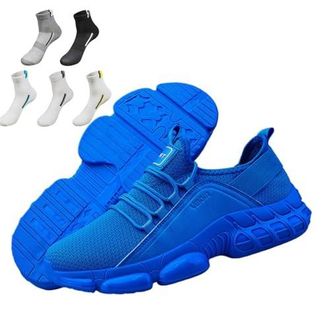 Generic Chaussures orthop&eacute;diques pour homme - L&eacute;g&egrave;res et respirantes - Avec soutien de la vo&ucirc;te plantaire int&eacute;gr&eacute;, bleu 2, 42.5 EU