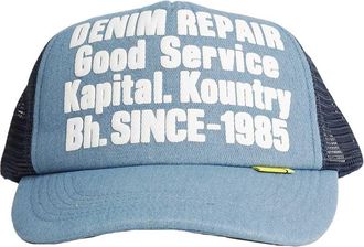 KAPITAL Denim Repair Service Trucket Hat
