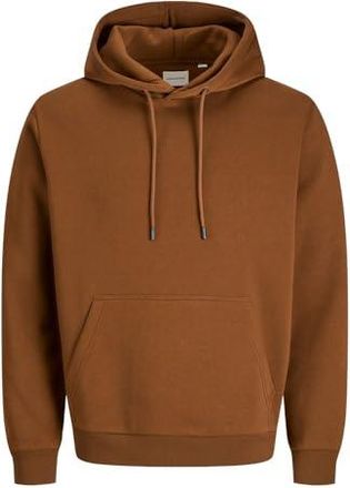 Jack & Jones Jack & Jones Pull à capuche pour homme, grande taille, couleur unie, Robe de lune., 7XL