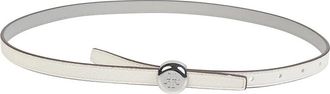 Tory Burch Femme, Accessoires, Blanc, Taille: L Romy Reversible Belt