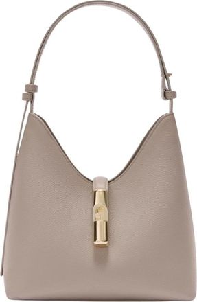 Furla Femme, Sacs, Gris, Taille: ONE Size Goccia S Hobo Bag