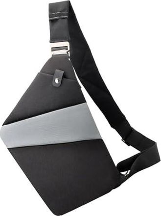 Generic Sac banane pour homme, sac banane de voyage pour homme - Sac à bandoulière de voyage fin avec bandoulière | Sac décontracté antivol Fanny Bag pour dat