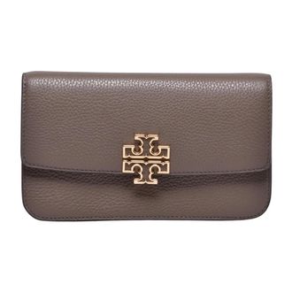 Tory Burch Femme, Sacs, Gris, Taille: ONE Size Britten Chain Wallet