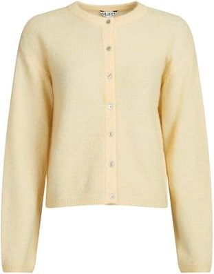 Object Cardigan en laine m&eacute;lang&eacute;e