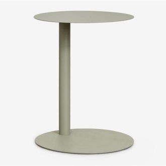 Sklum Sklum - Runder Gartentisch Ø40 cm aus Edelstahl Yannik Grün Caqui