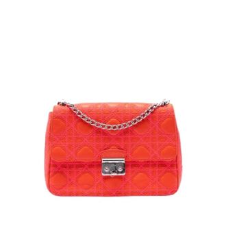 Dior Pre-owned Flap Shoulder Bag - - Pre-owned - Damen - Orange - ONE SIZE