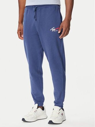Tommy Jeans Jogginghose DM0DM23903 Blau Regular Fit